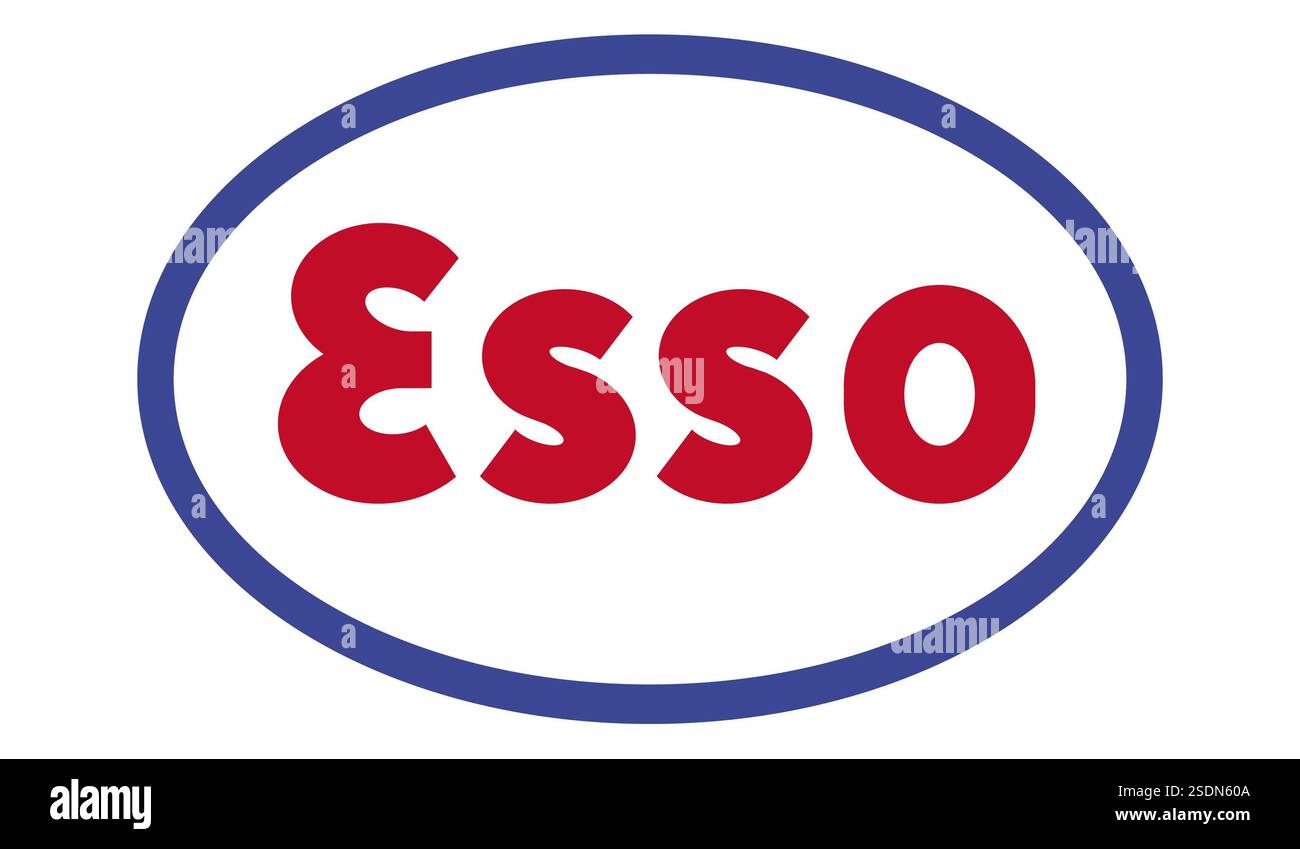 Old esso logo Banque de photographies et d’images à haute résolution ...