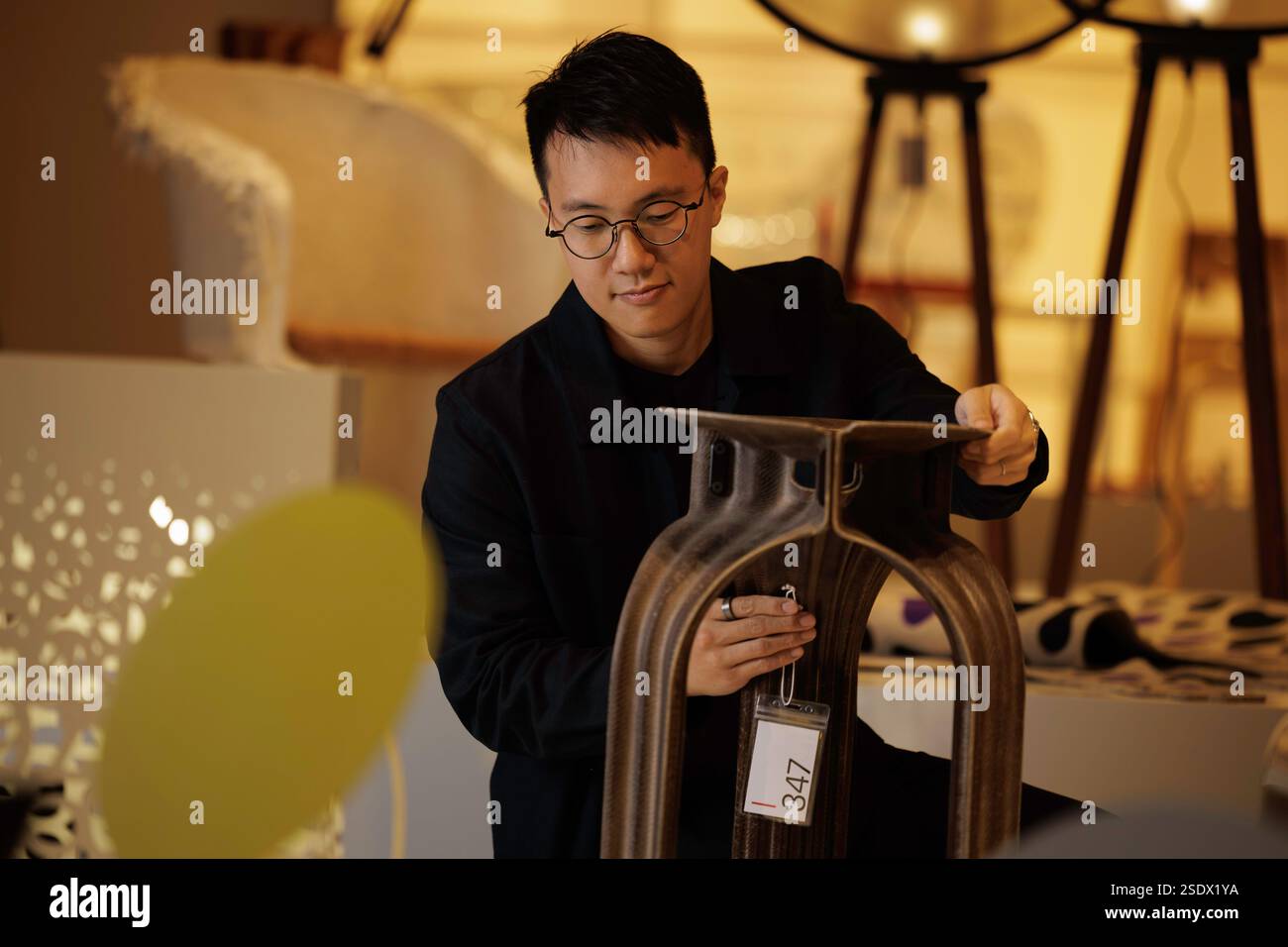 Hong Kong, Chine. 30 janvier 2025. Dennis Cheung lors de la cérémonie d'ouverture de la ...