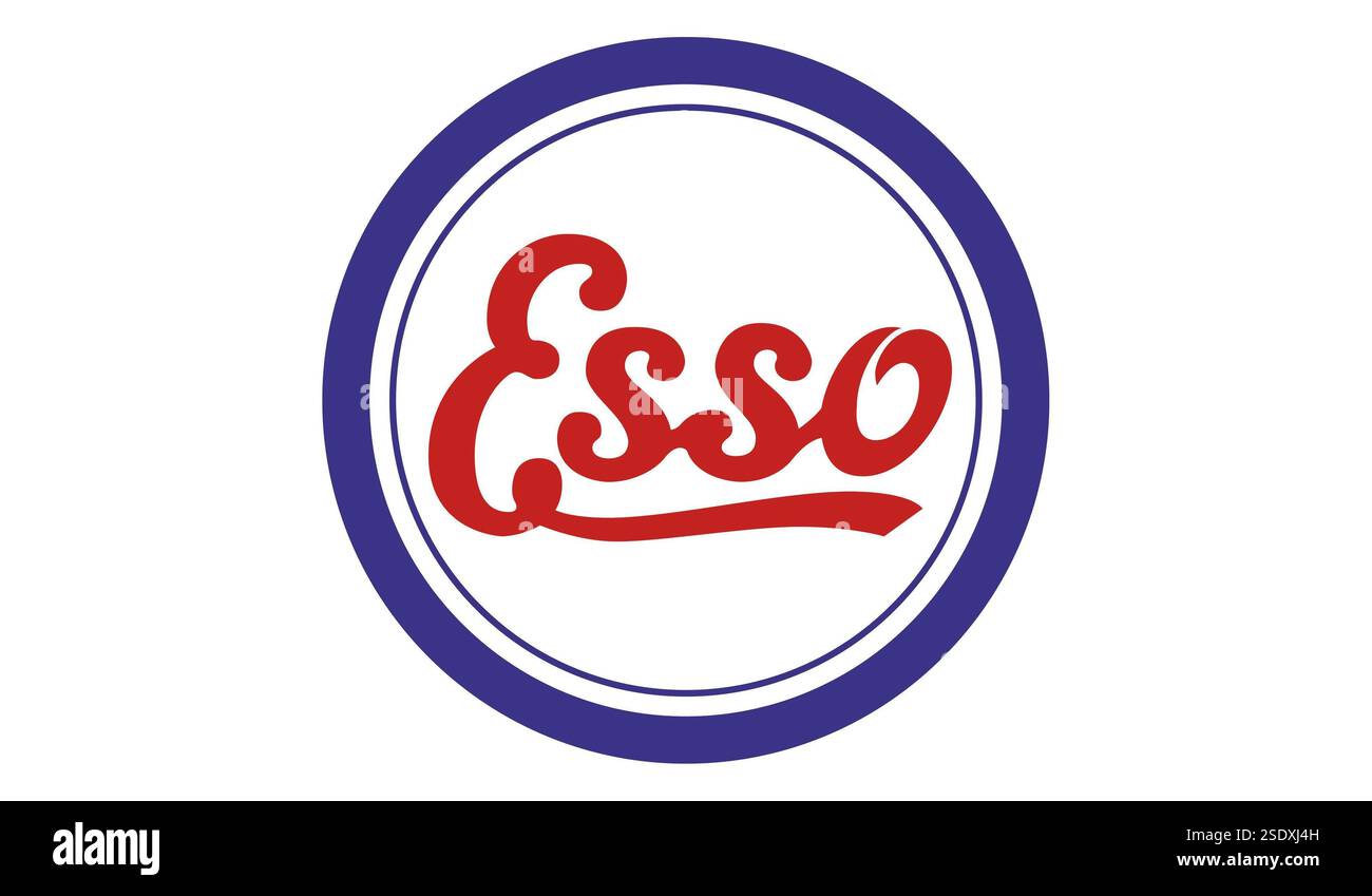 Old esso logo Banque de photographies et d’images à haute résolution ...