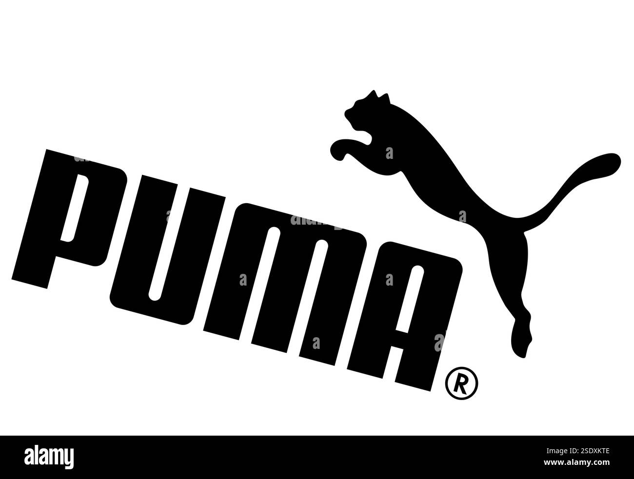 Puma logo Banque d'images détourées - Alamy