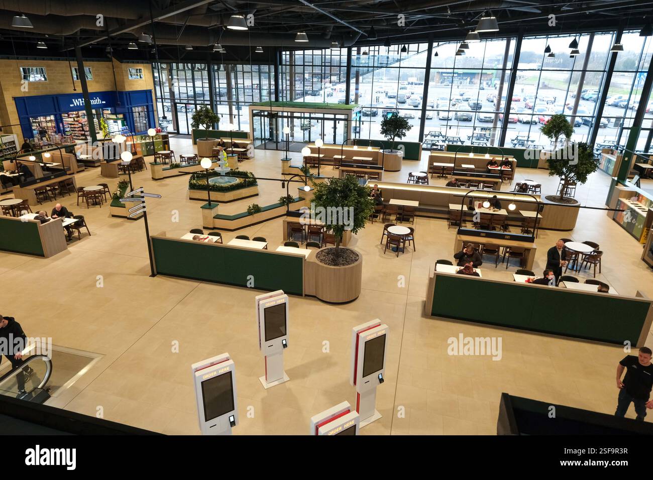 Le New Rotherham Welcome Break services a ouvert ses portes sur la M1 ...