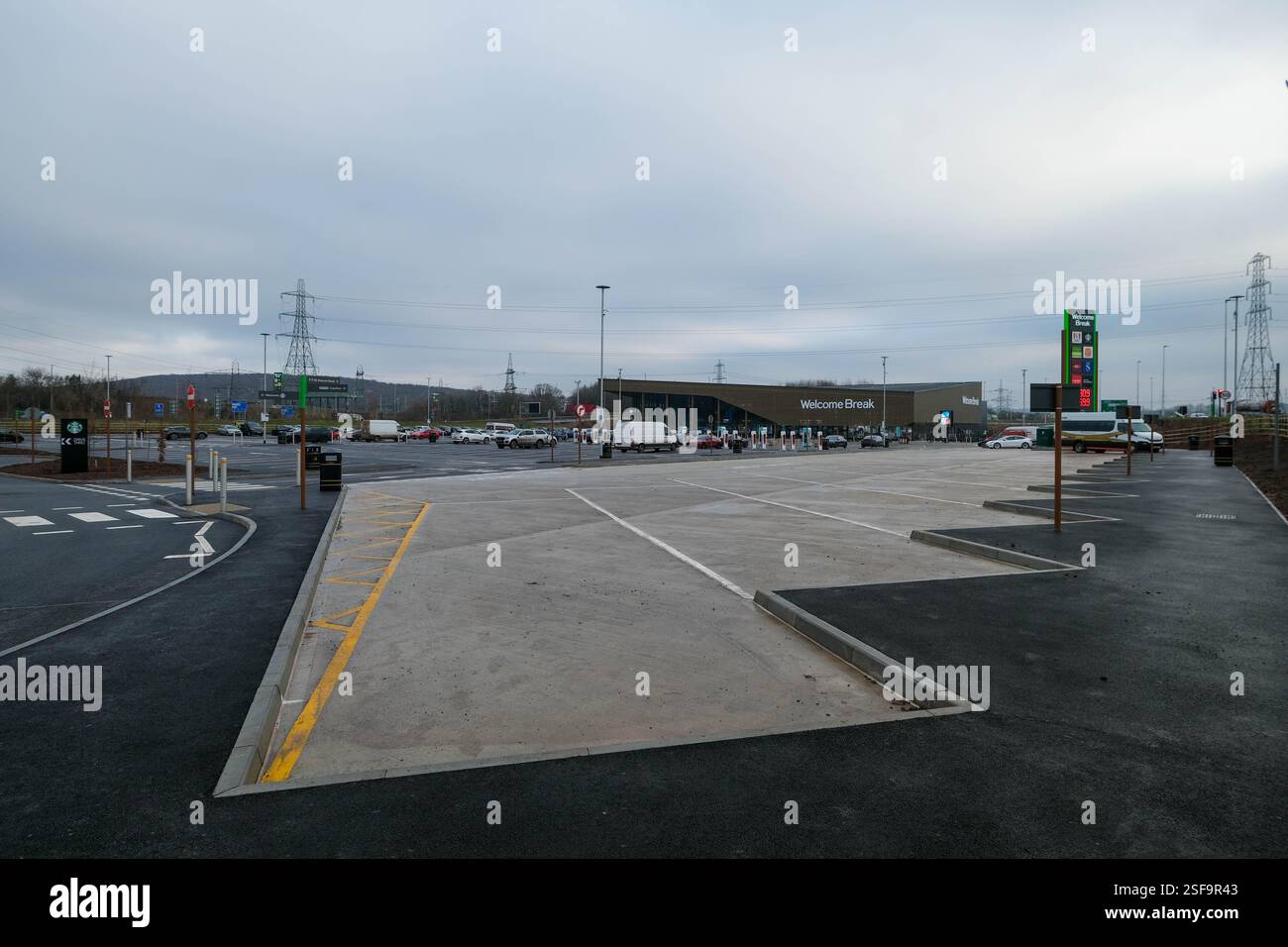 Le New Rotherham Welcome Break services a ouvert ses portes sur la M1 ...