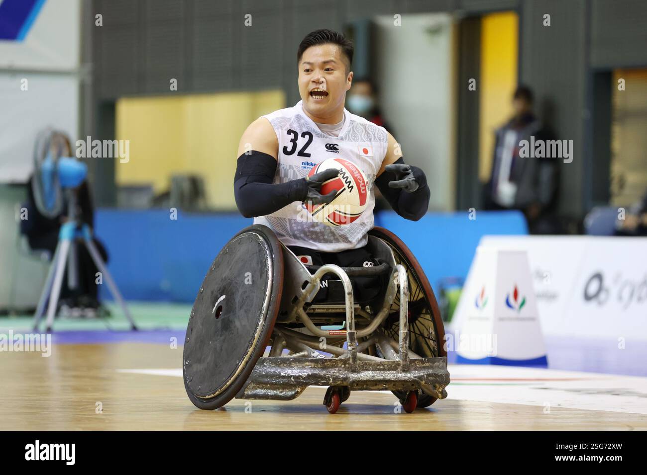 Katsuya Hashimoto (JPN), 9 FÉVRIER 2025 - Rugby en fauteuil roulant : 2025 Japon para Wheelchair ...