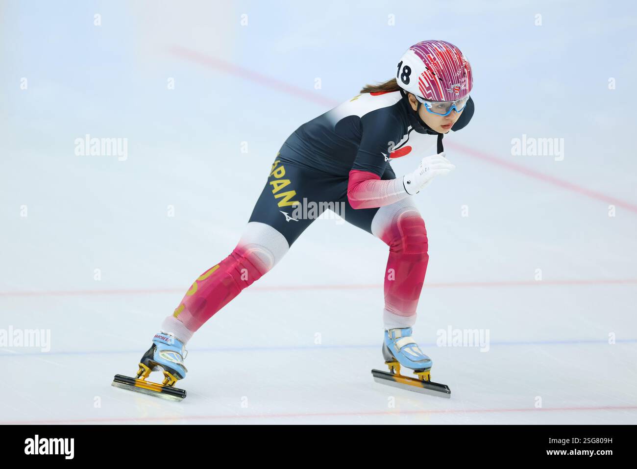 Haruna Nagamori (JPN), 9 FÉVRIER 2025 - patinage sur courte piste ...