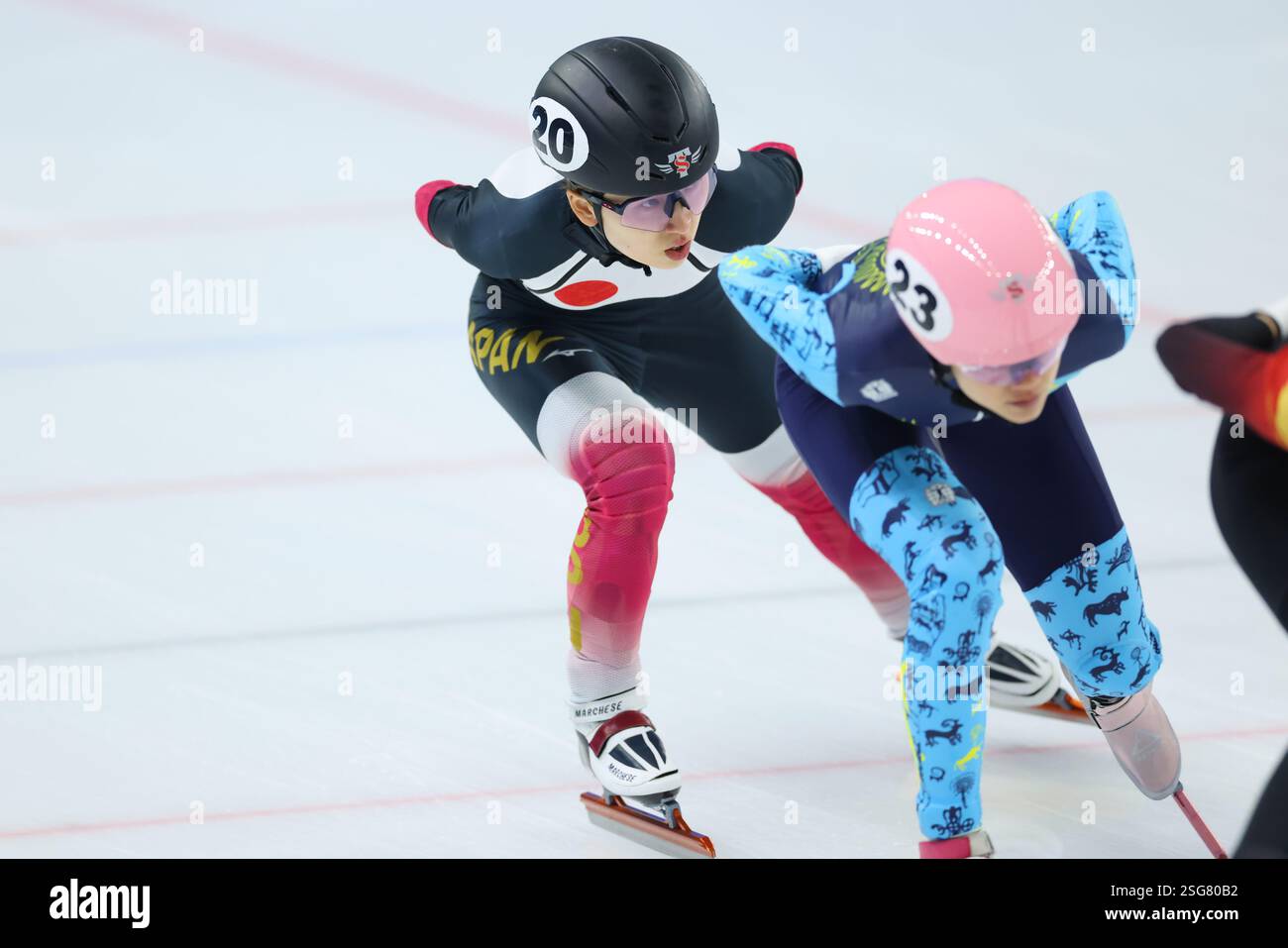 Riho Inuzuka (JPN), le 9 FÉVRIER 2025 - patinage sur courte piste ...
