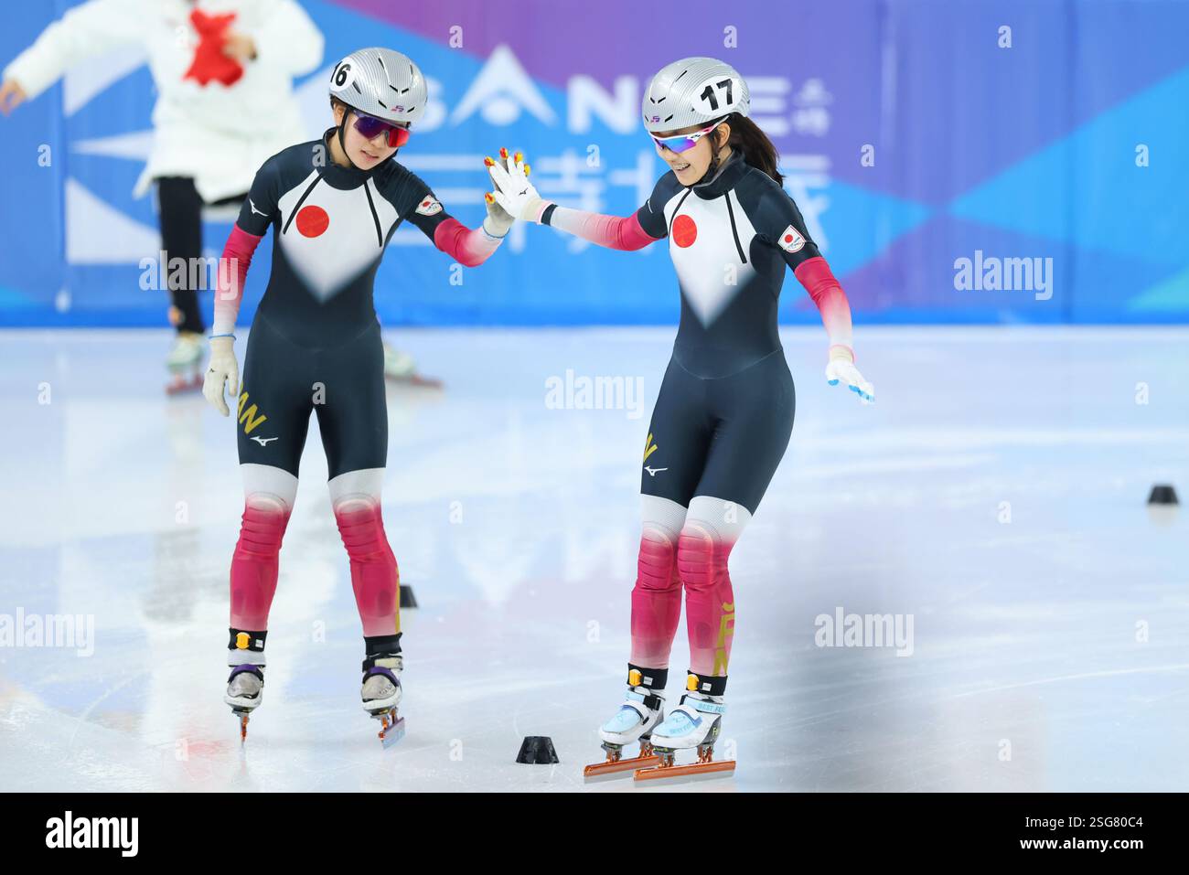 (G à d) Rina Shimada, Yuki Ishikawa (JPN), 9 FÉVRIER 2025 - patinage ...