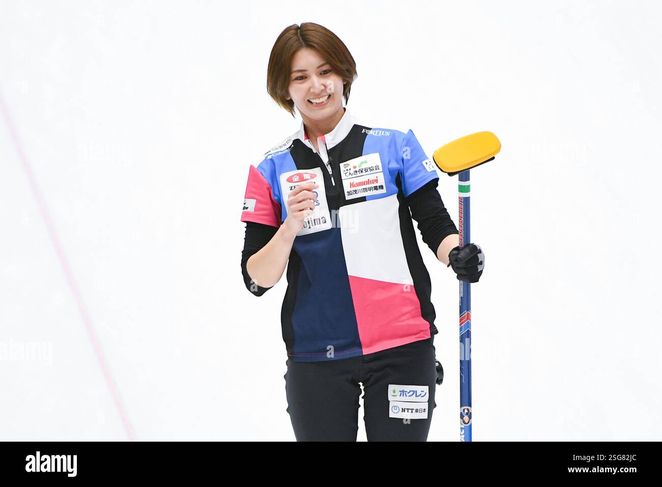 Sayaka Yoshimura (Fortius), 9 FÉVRIER 2025 - Curling : championnats du Japon de curling Yokohama ...
