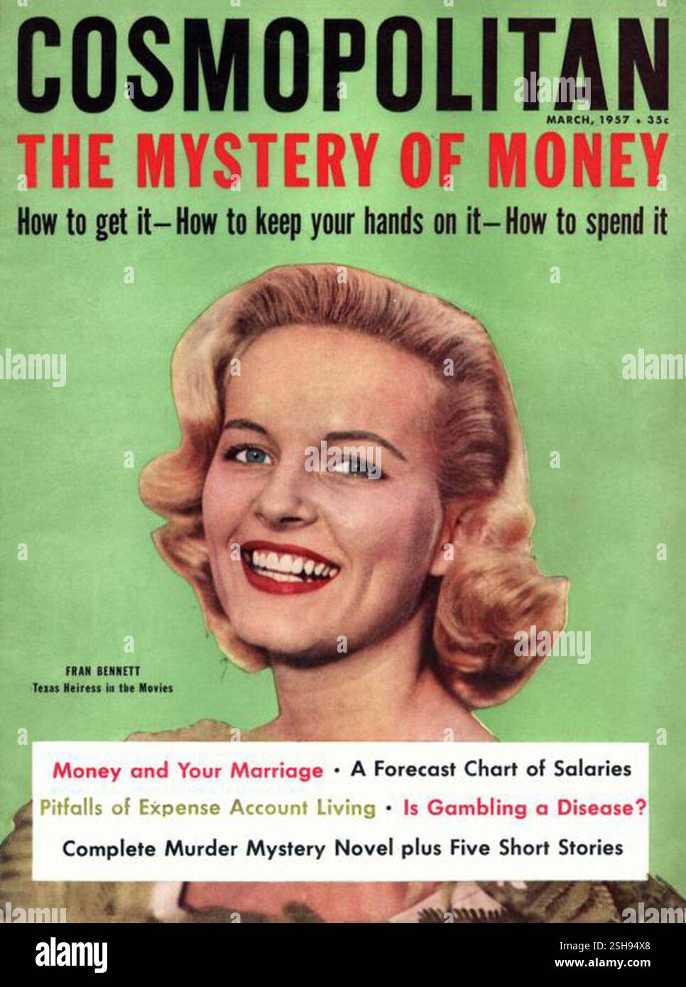 Magazine des années 1950 hollywood Banque de photographies et d’images ...