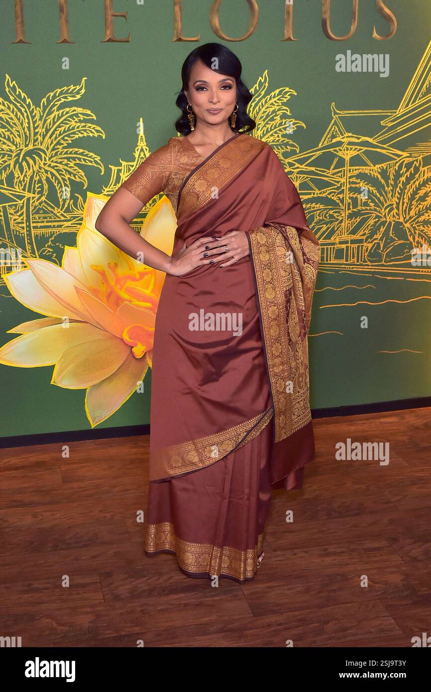 Shalini Peiris BEI der Premiere der 3. Staffel der HBO Serie The White ...