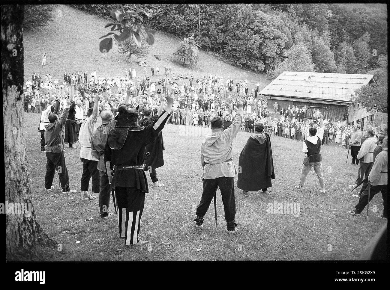 Wilhelm Tell Stück, Darstellung#William Tell play, théâtre--- Bundesrat ...