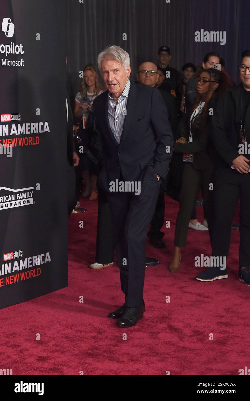 Harrison Ford BEI der Weltpremiere des Kinofilms Captain America ...