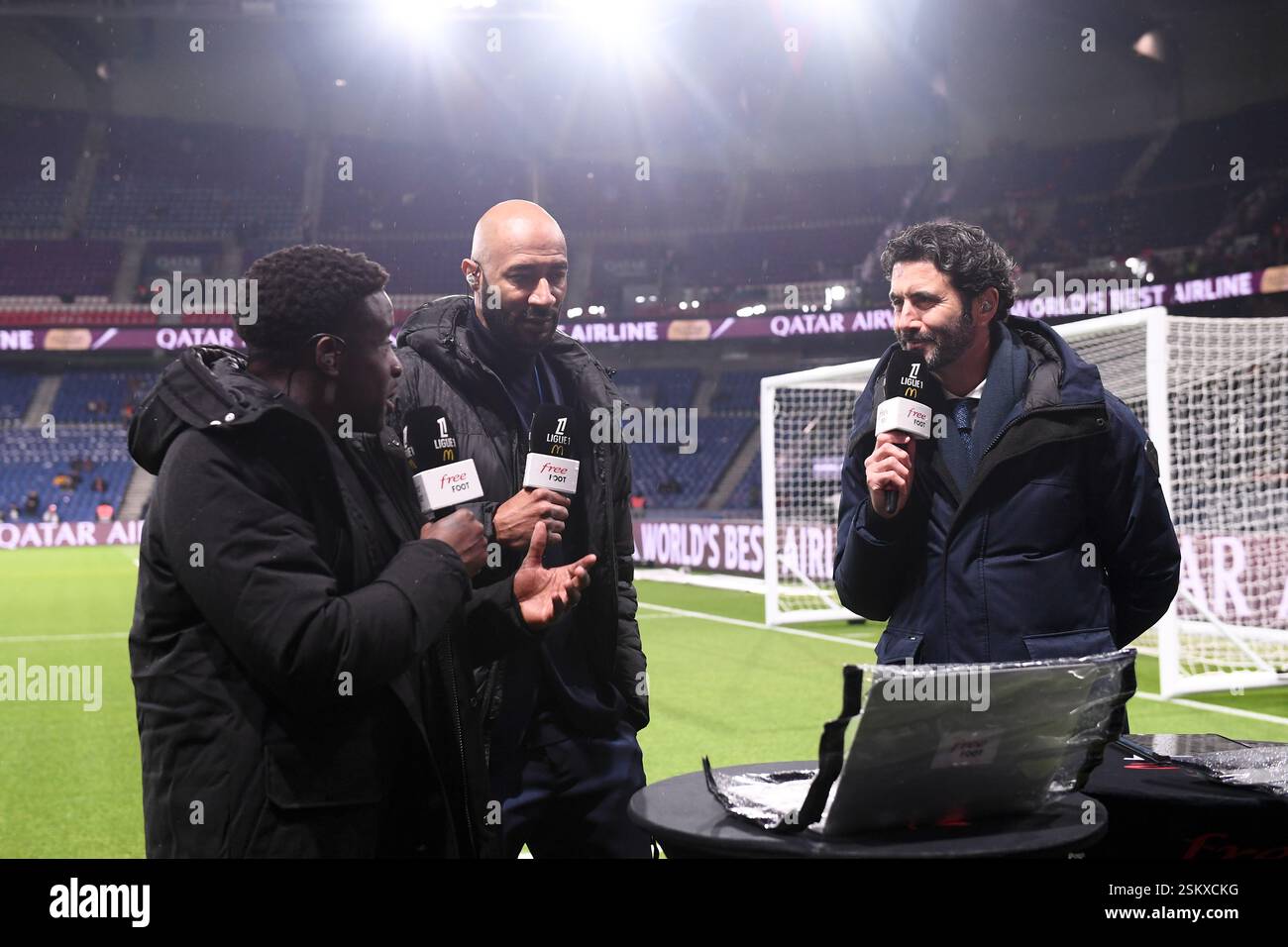 Rio MAVUBA - Alexandre RUIZ (journaliste Free Ligue 1) - Sammy TRAORE ...