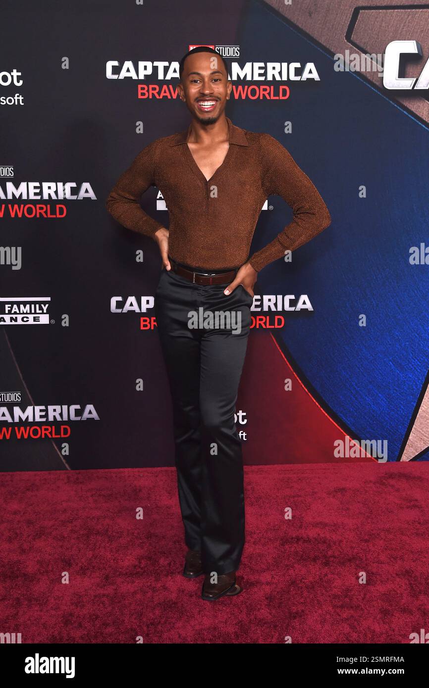 Kalen Allen BEI der Weltpremiere des Kinofilms 'Captain America : Brave ...