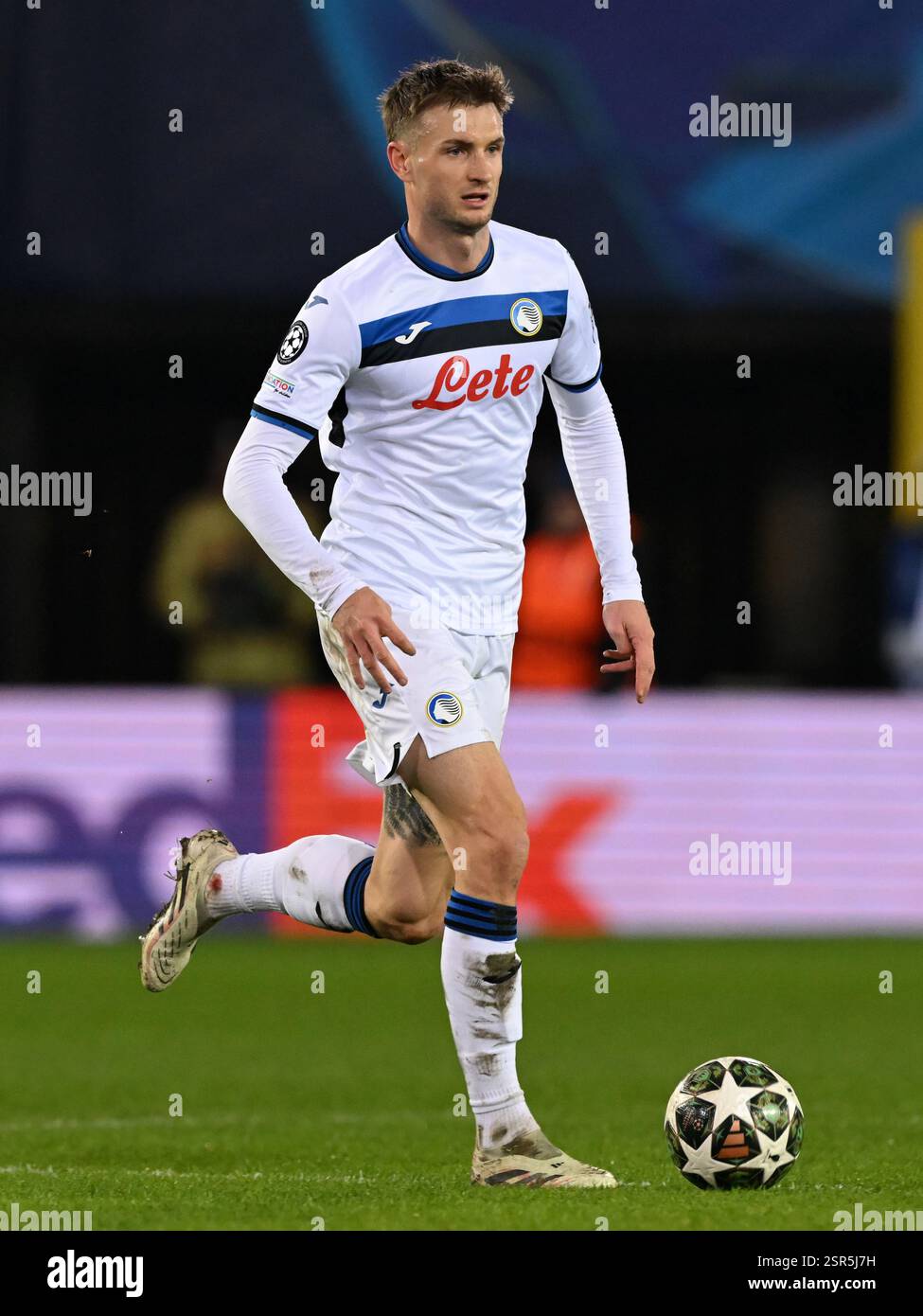 BRUGES - Stefan Posch d'Atalanta BC lors du match éliminatoire de l'UEFA Champions League entre ...