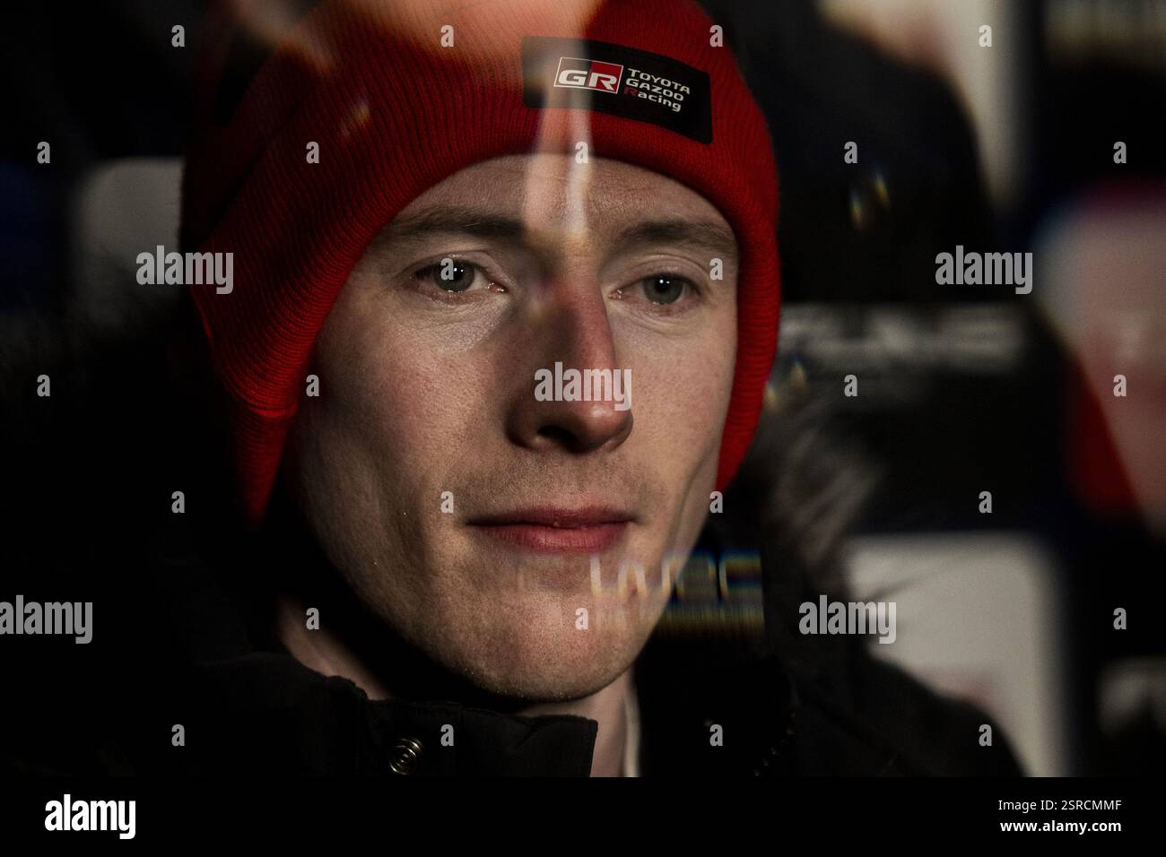 EVANS Elfyn, Toyota GR Yaris Rally1, portrait lors du Rallye de Suède 2025, 2e manche du ...