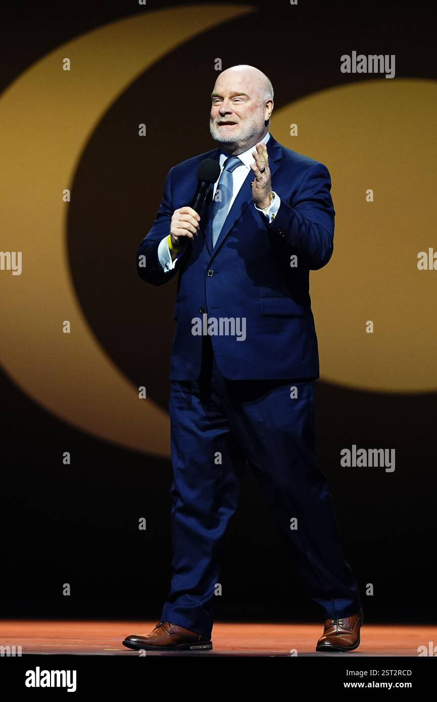 Scott Moore, PDG, Jeux Invictus Vancouver Whistler 2025, assiste à la ...