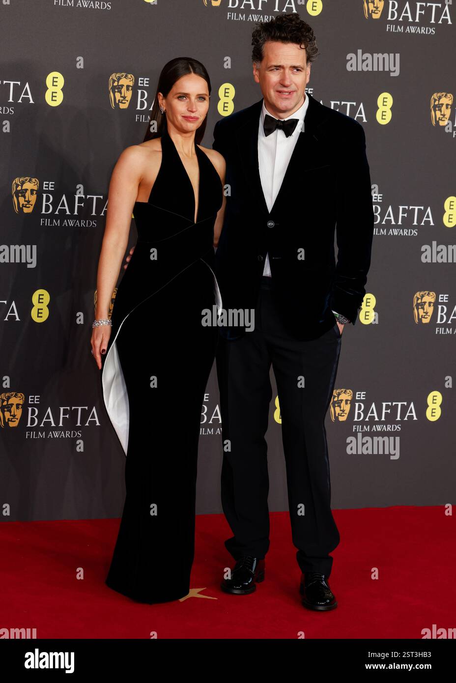 Felicity jones et charles guard au royal festival hall Banque de ...