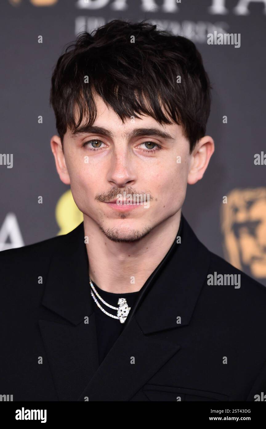 Timothee Chalamet BEI der Verleihung der BAFTA film Awards 2025 / 78e ...
