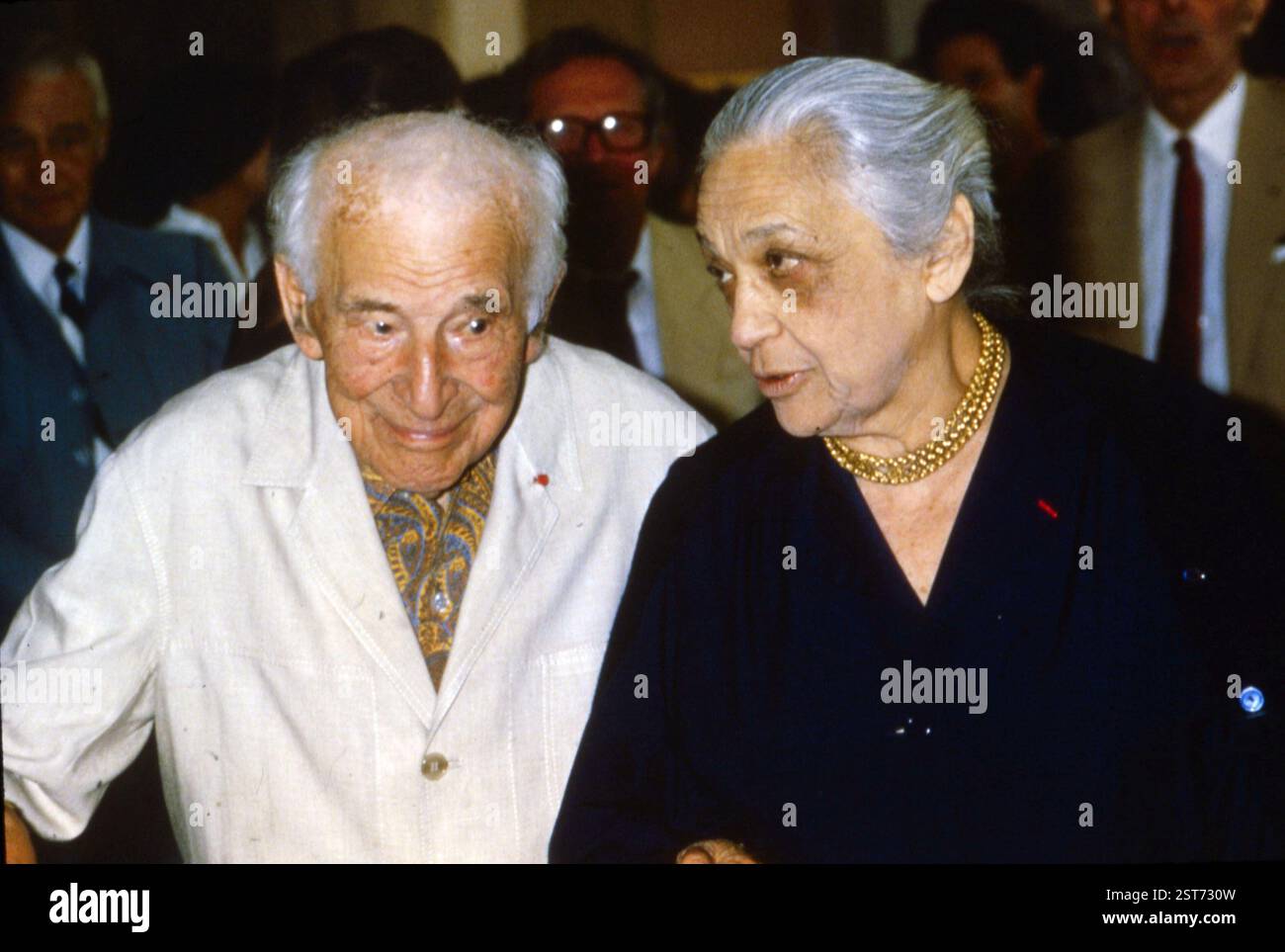 1983 Saint-Paul-de-Vence Archivio Storico Olycom/Lapresse Marc Chagall ...