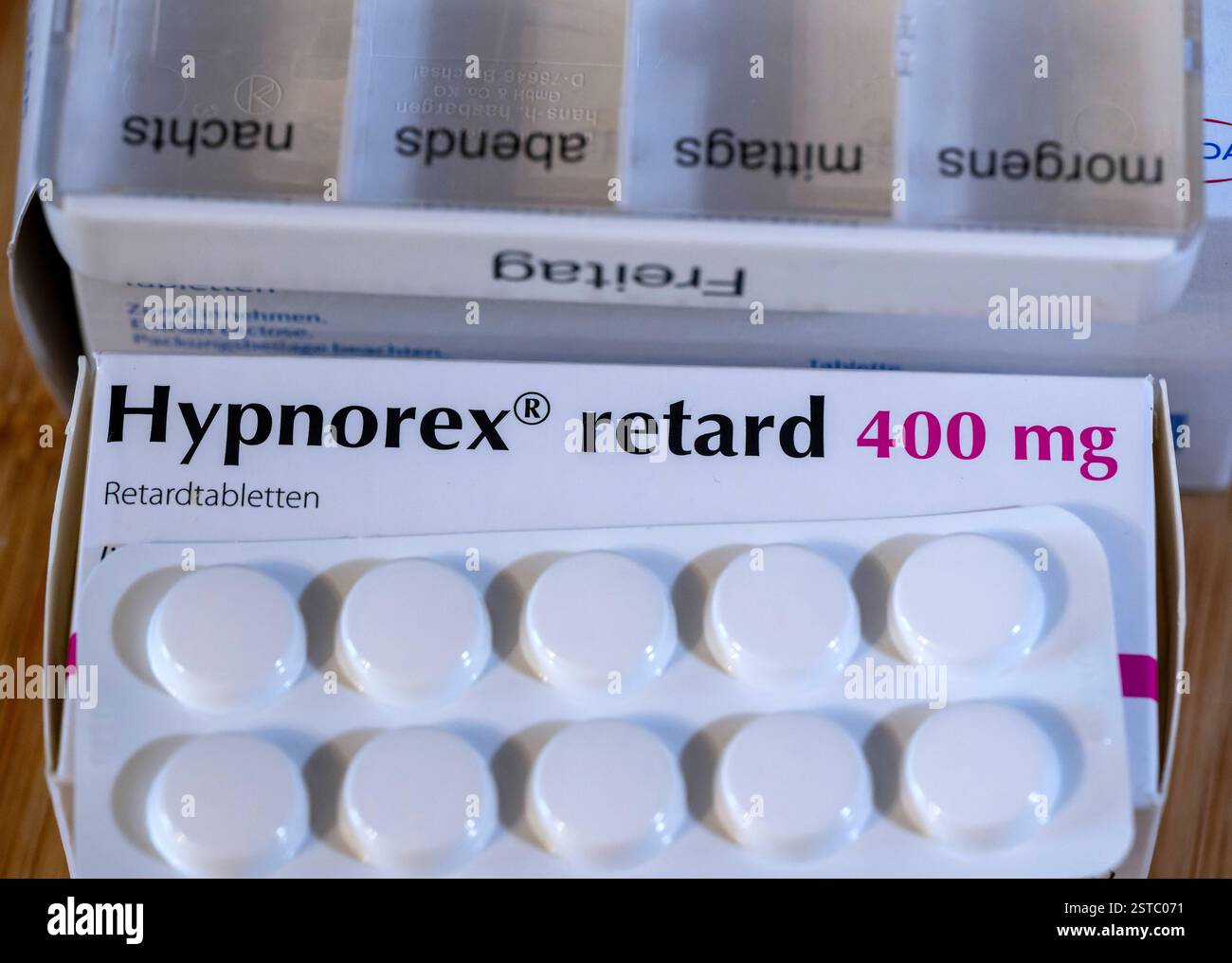05.02.2025, Arzneimittel Hypnorex retard 400 mg Tabletten, lithium ...