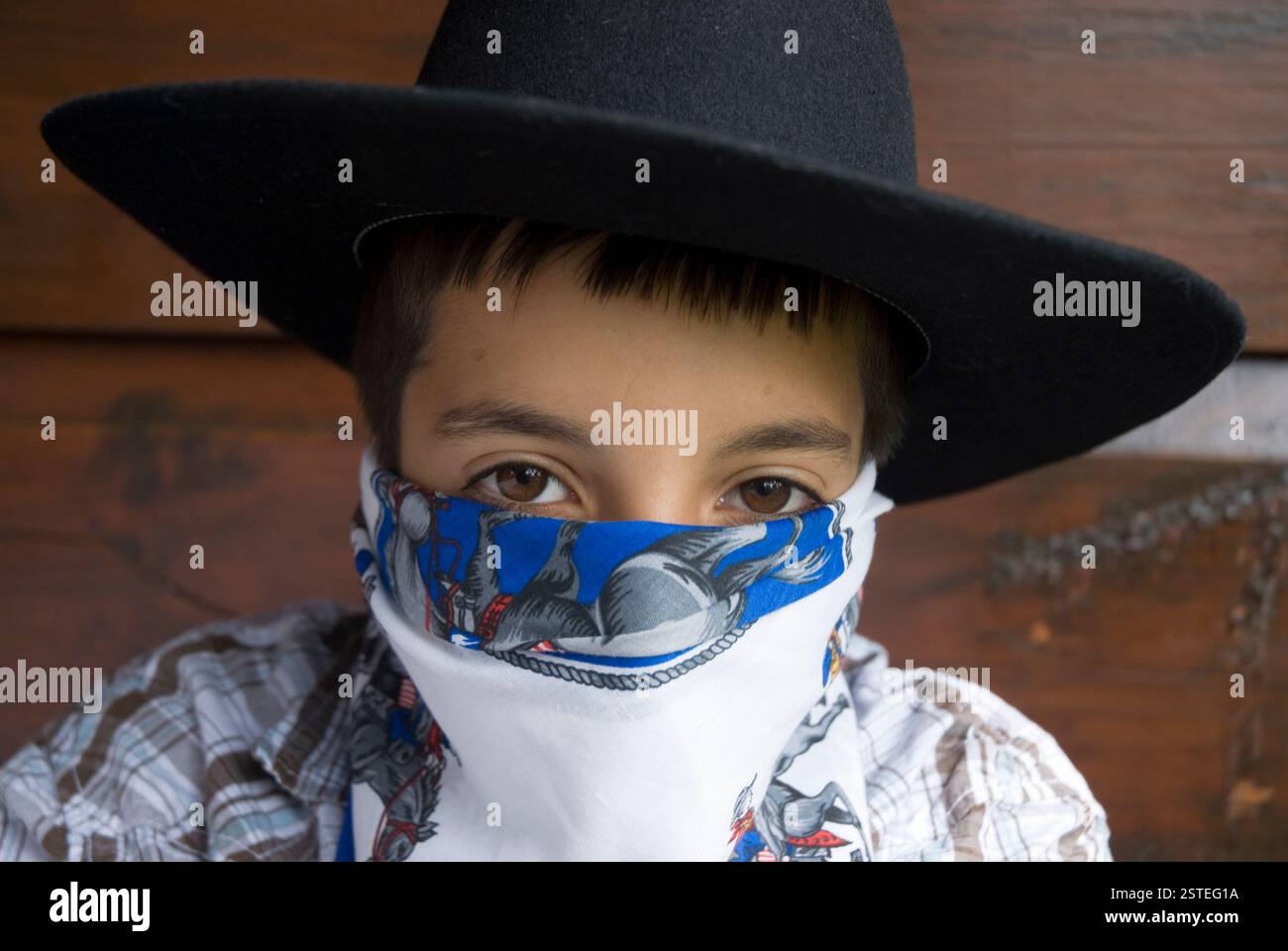 Indian cow boy Banque de photographies et d’images à haute résolution ...