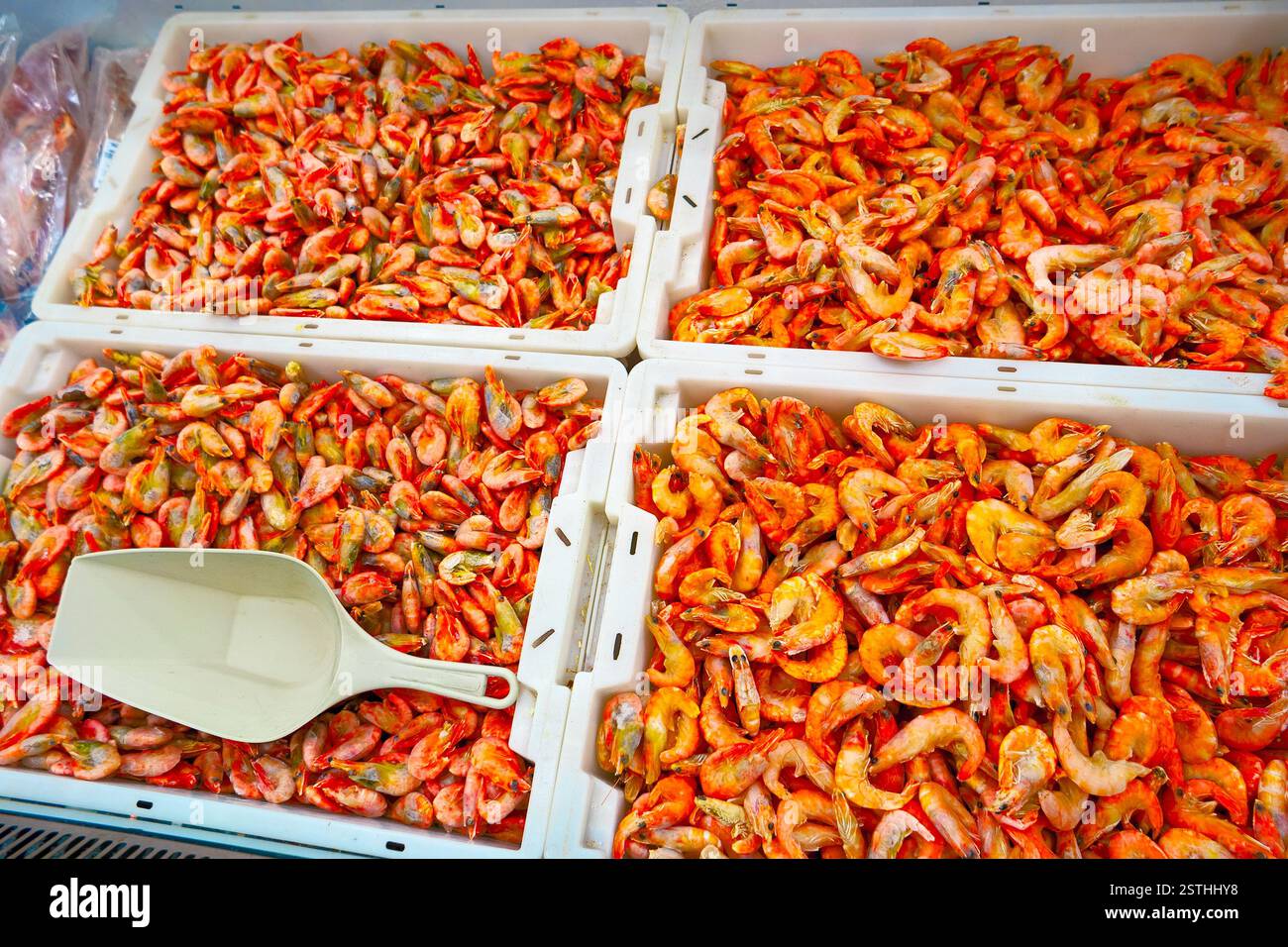 Crevettes des supermarchés Banque de photographies et d’images à haute ...