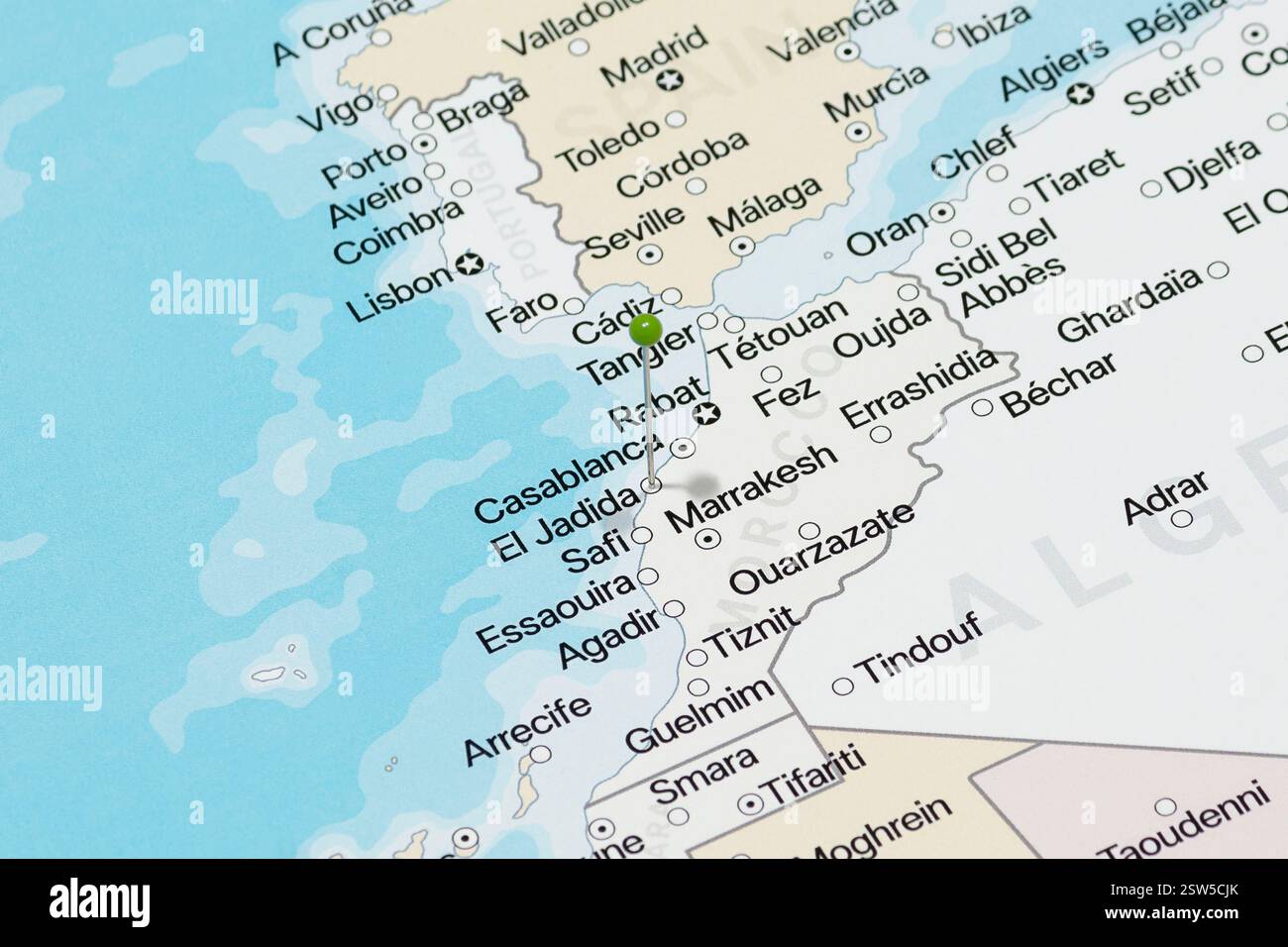 El jadida morocco map Banque de photographies et d’images à haute ...