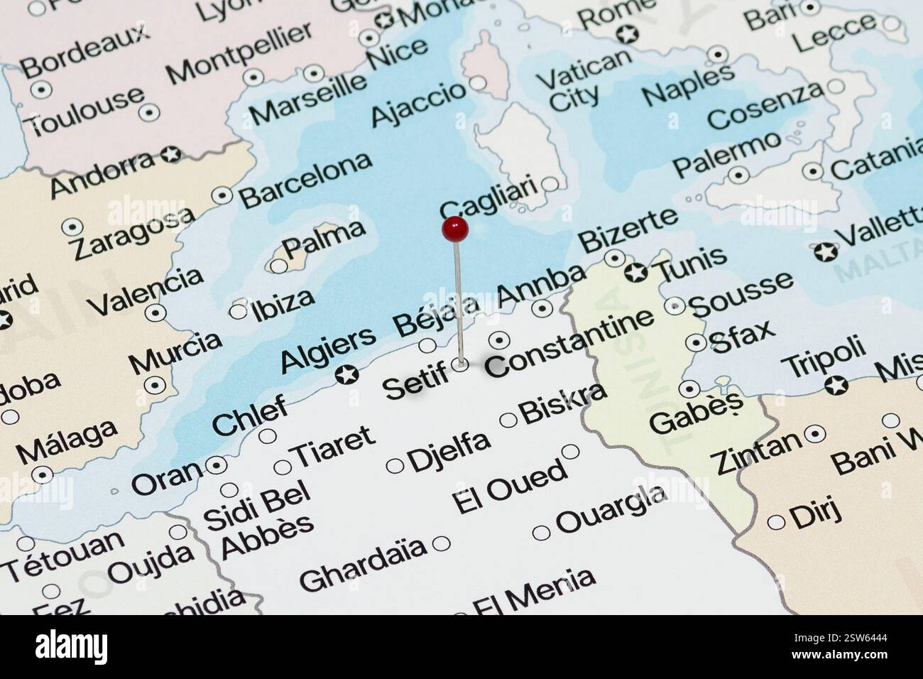 Setif carte de ville Banque de photographies et d’images à haute ...