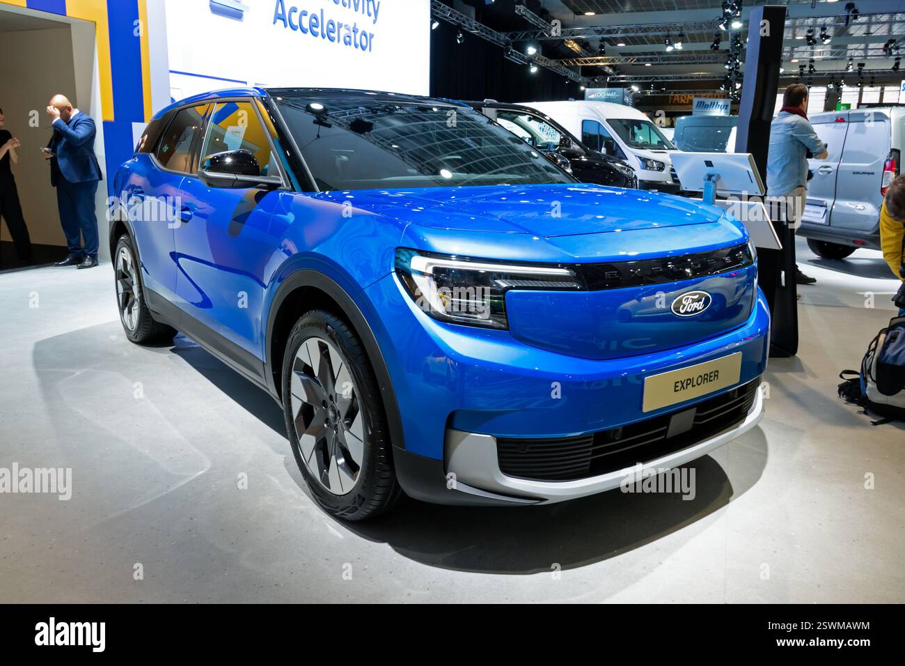 Ford Explorer (2025) SUV électrique au salon de Bruxelles. Bruxelles ...