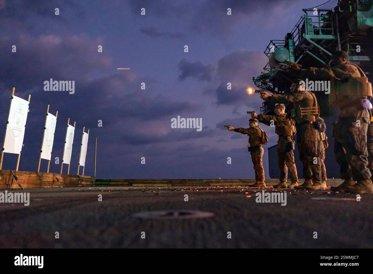 Mer des Philippines. 5 février 2025. U.S. Marines avec Battalion ...