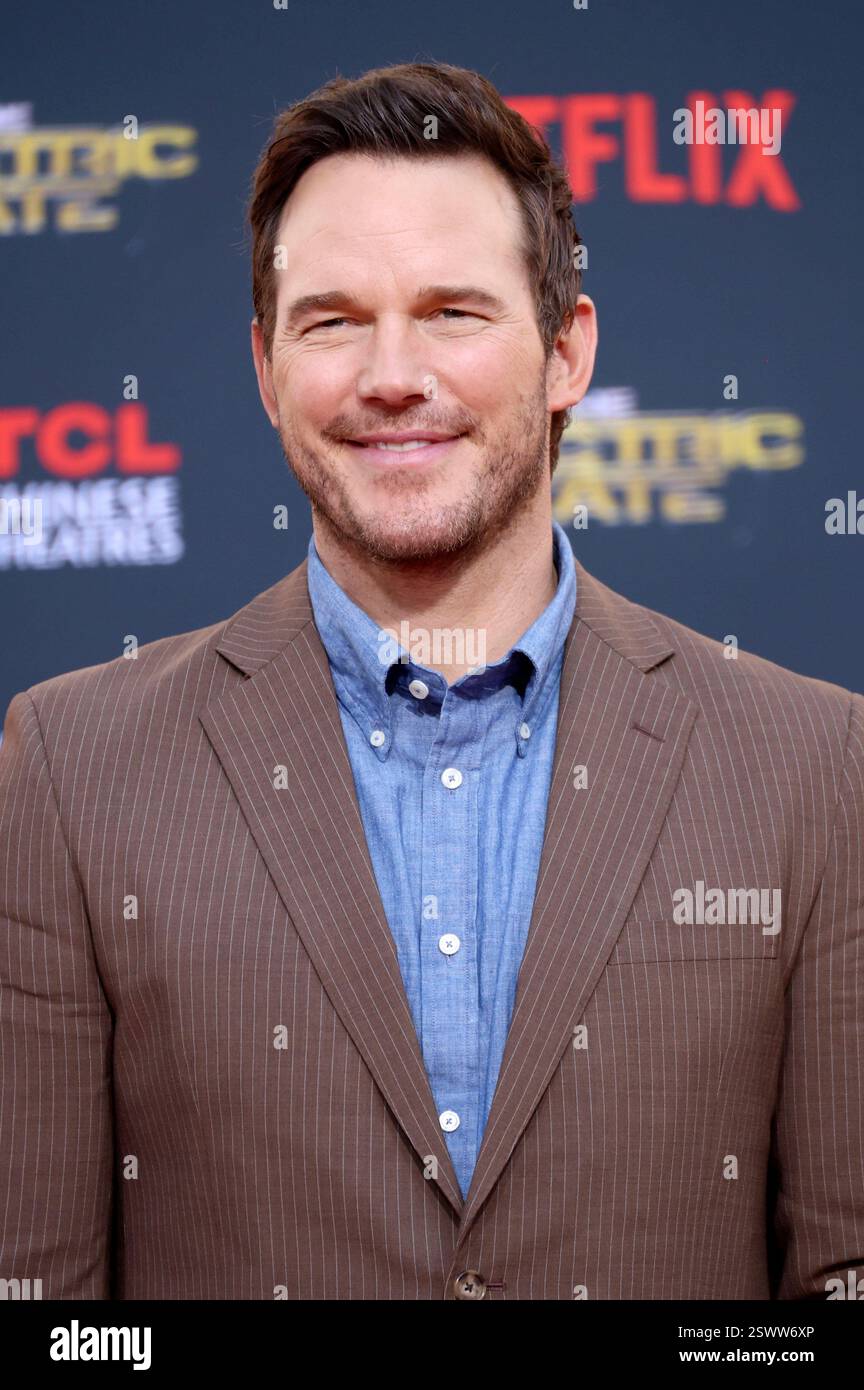 Chris Pratt BEI Anthony und Joe Russo s Hand Footprints Ceremony AM TCL ...