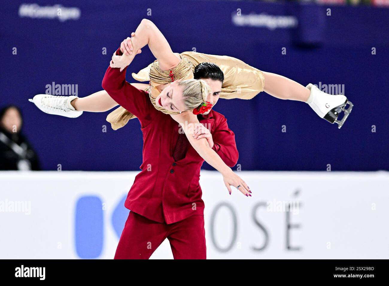 Piper GILLES & Paul POIRIER (CAN), pendant Ice Dance Free Dance, aux ...