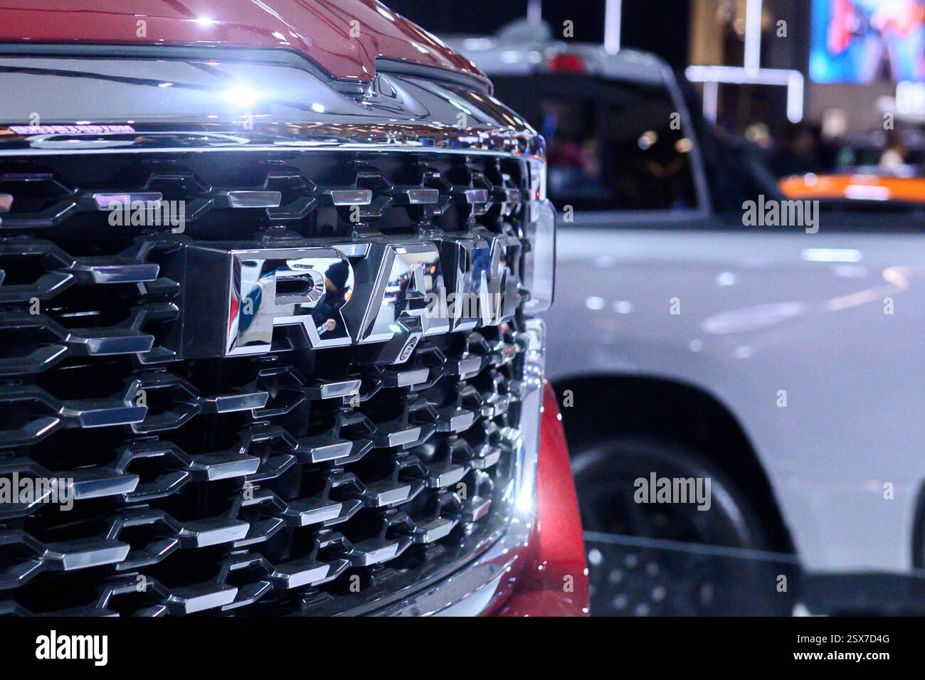 Toronto, ON, Canada - 14 février 2025 : Dodge 2025 Ram 1500 Tungsten ...