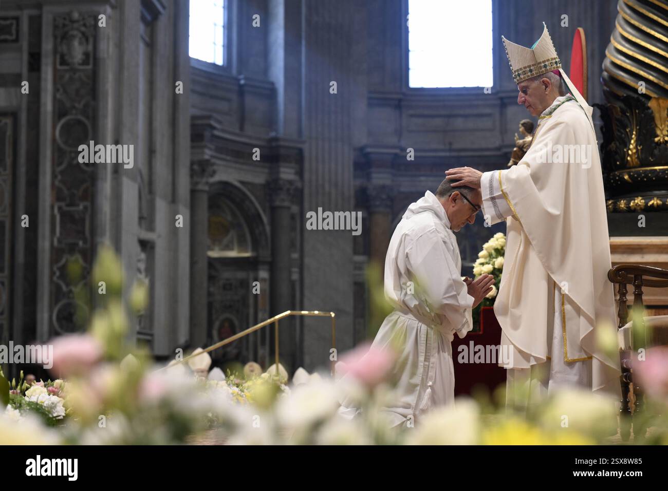 Vatican, Vatican. 16 février 2025. Italie, Rome, Vatican, 2025-02-23 L'archevêque Rino ...