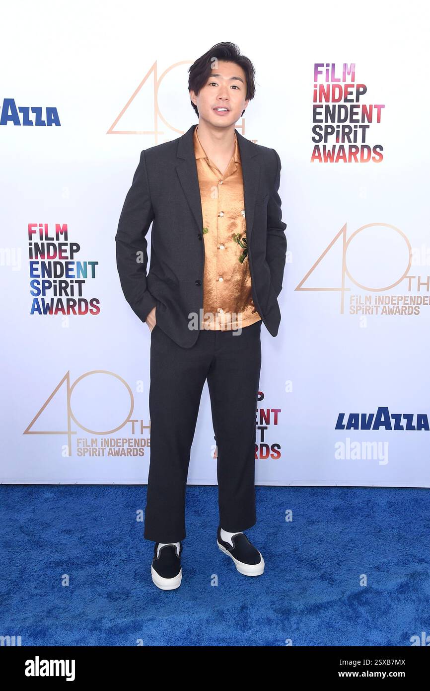 Sean Wang BEI der 40. Verleihung der film Independent Spirit Awards ...