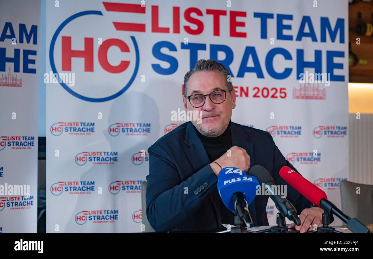 20250224 PK Heinz-Christian Strache - Aktuelles zur Wien-Wahl 2025 WIEN ...