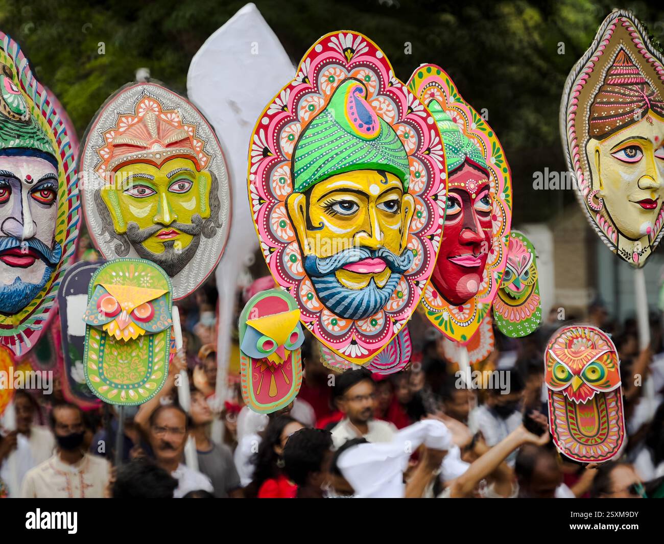 Pohela Boishakh Celebration à Dhaka - procession vibrante du nouvel an ...