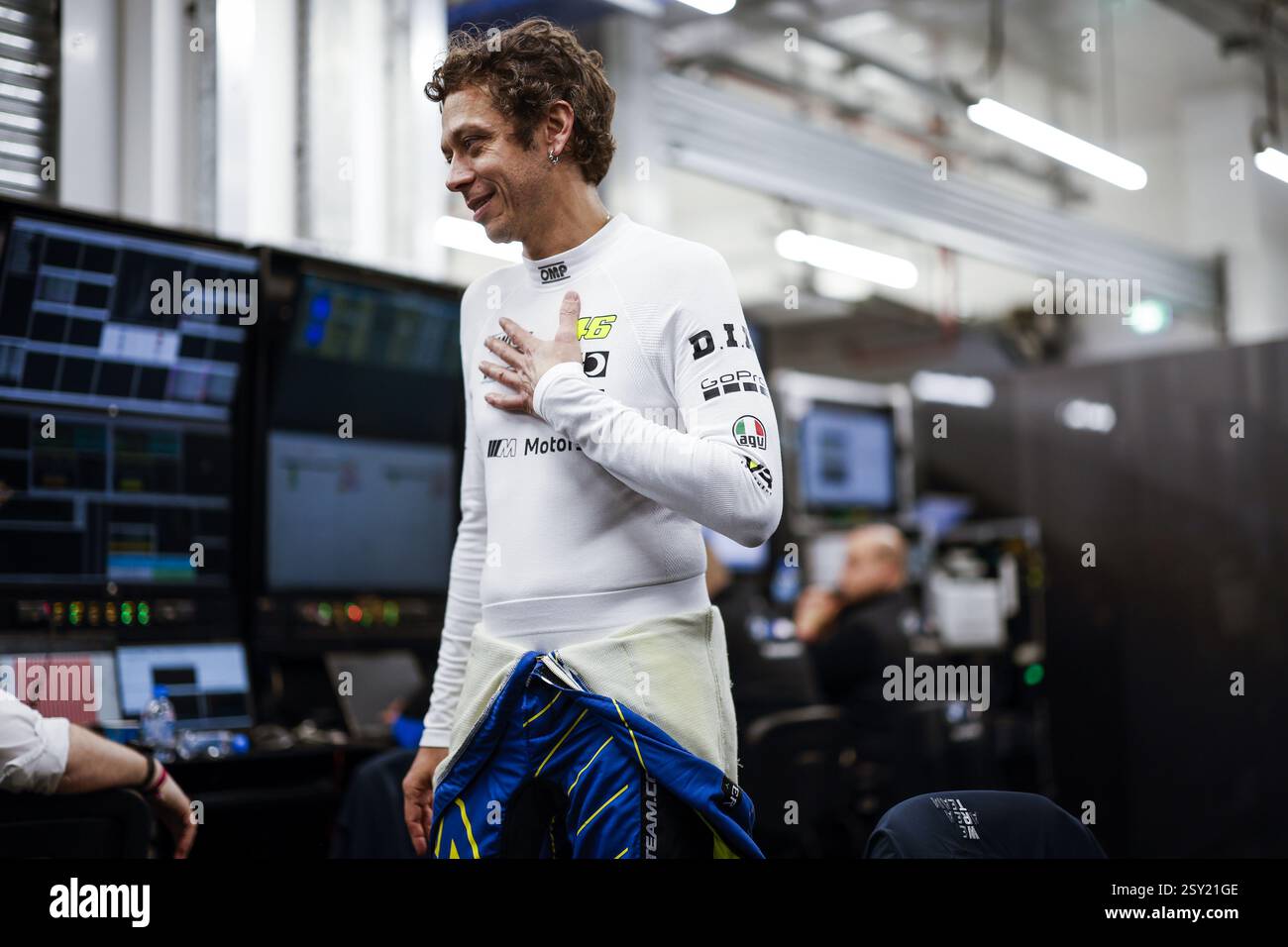 ROSSI Valentino (ita), Team WRT, BMW M4 GT3 Evo #46, LM GT3, portrait ...