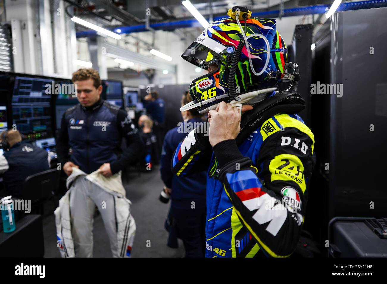 ROSSI Valentino (ita), Team WRT, BMW M4 GT3 Evo #46, LM GT3, portrait ...