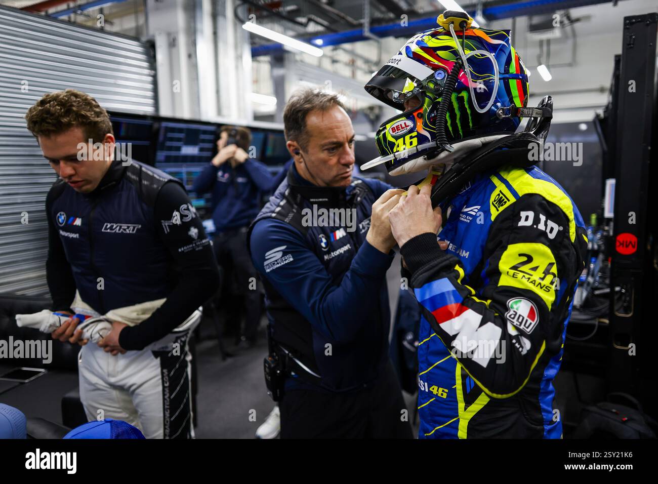 ROSSI Valentino (ita), Team WRT, BMW M4 GT3 Evo #46, LM GT3, portrait ...