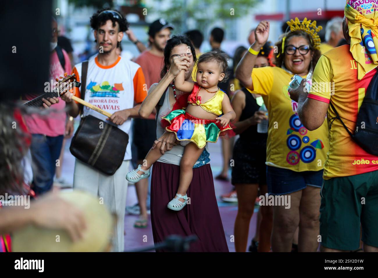 PE - RECIFE - 02/26/2025 - RECIFE CARNIVAL, WASHING OF MARCO ZERO ...