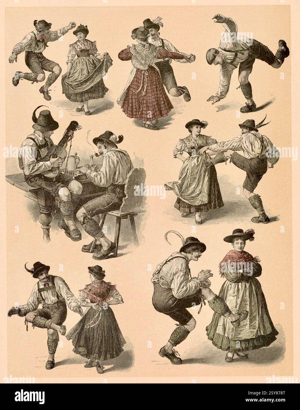 Danseurs dessin Banque de photographies et d’images à haute résolution ...