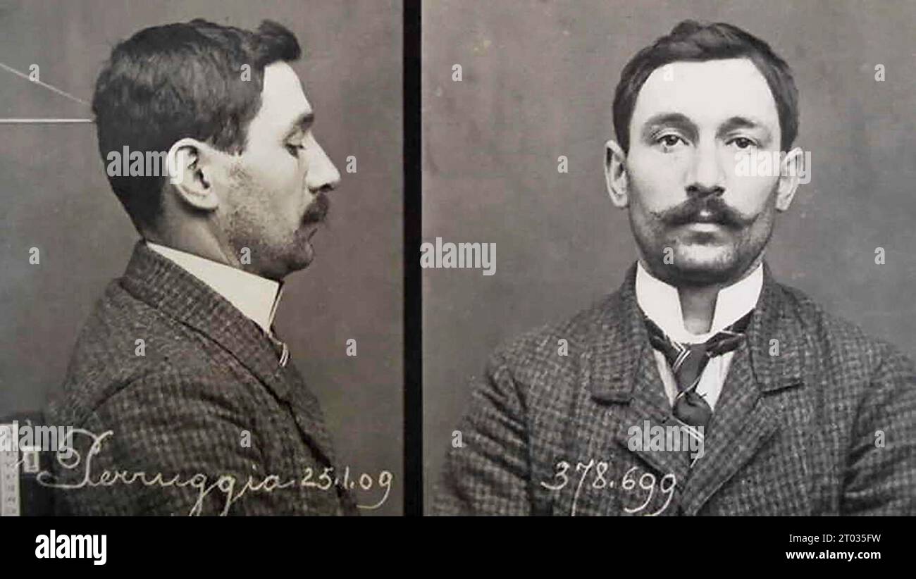 Vincenzo Peruggia (1881 – 1925) ouvrier de musée italien, artiste et ...