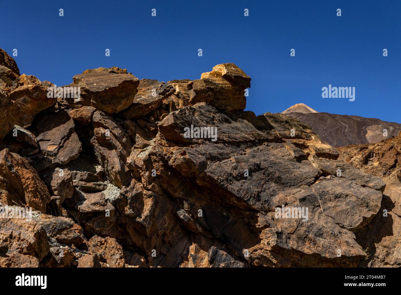 La route du mont teida Banque de photographies et d’images à haute ...