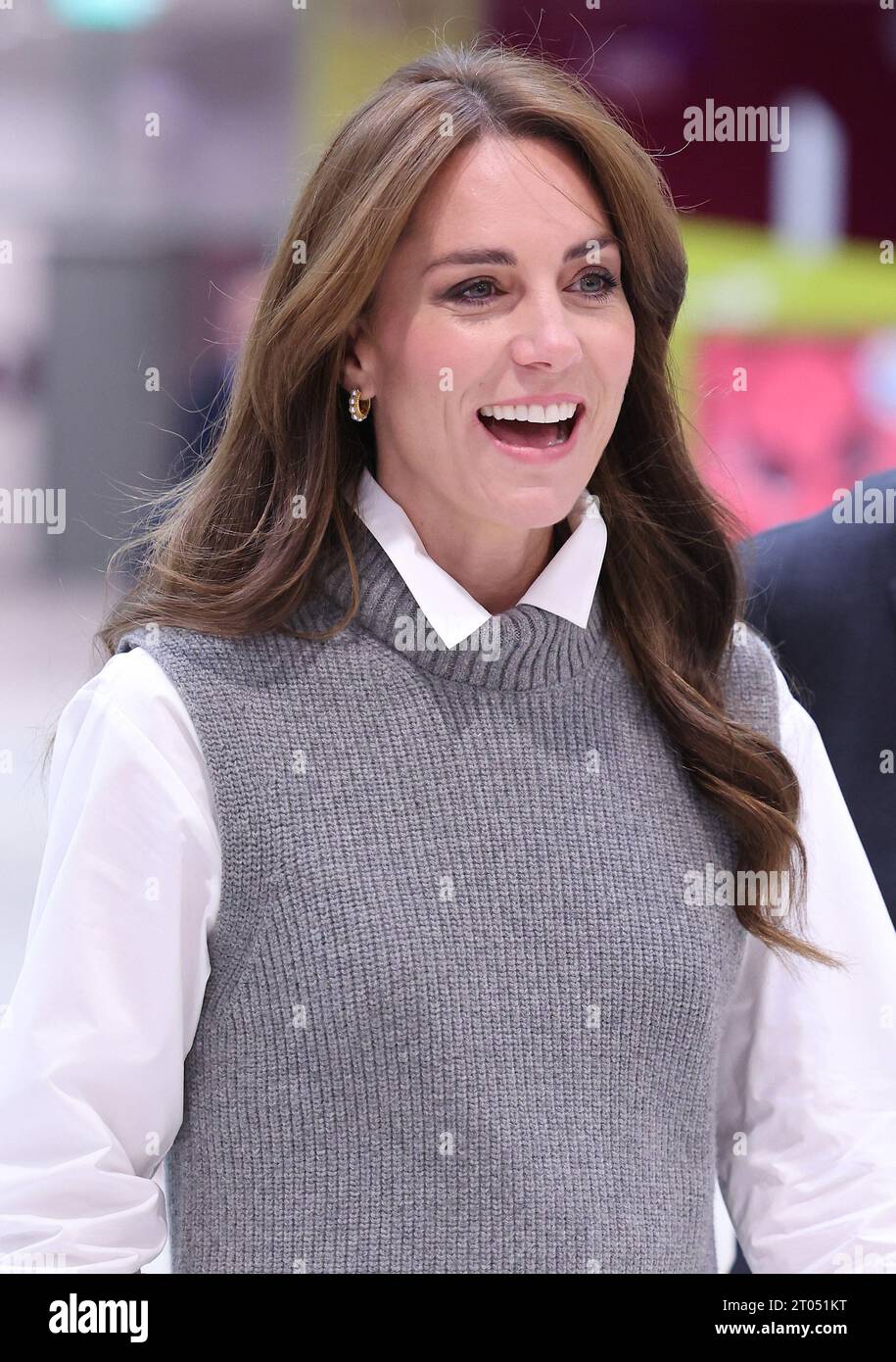 La Princesse de Galles lors d’une visite au VSI Razom Community Hub ...