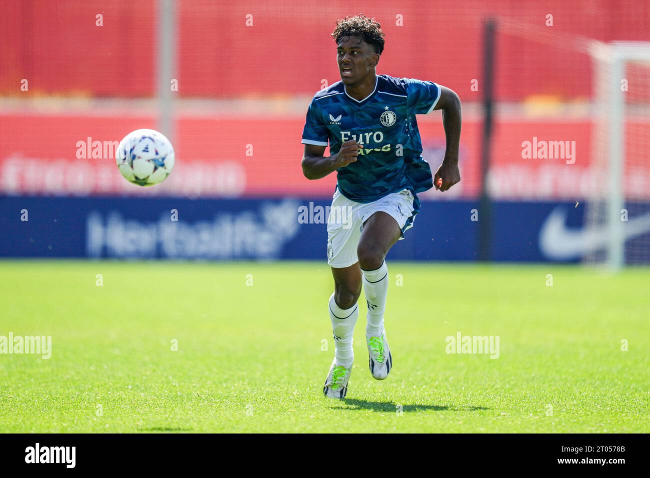 Madrid, Espagne. 04 octobre 2023. Madrid - Jaden Slory de Feyenoord O19 ...