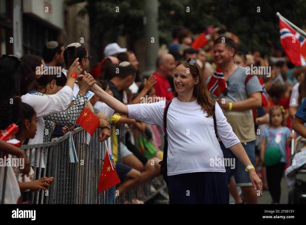 Les Israéliens ont célébré la fête de Soukkot avec un défilé ils ...
