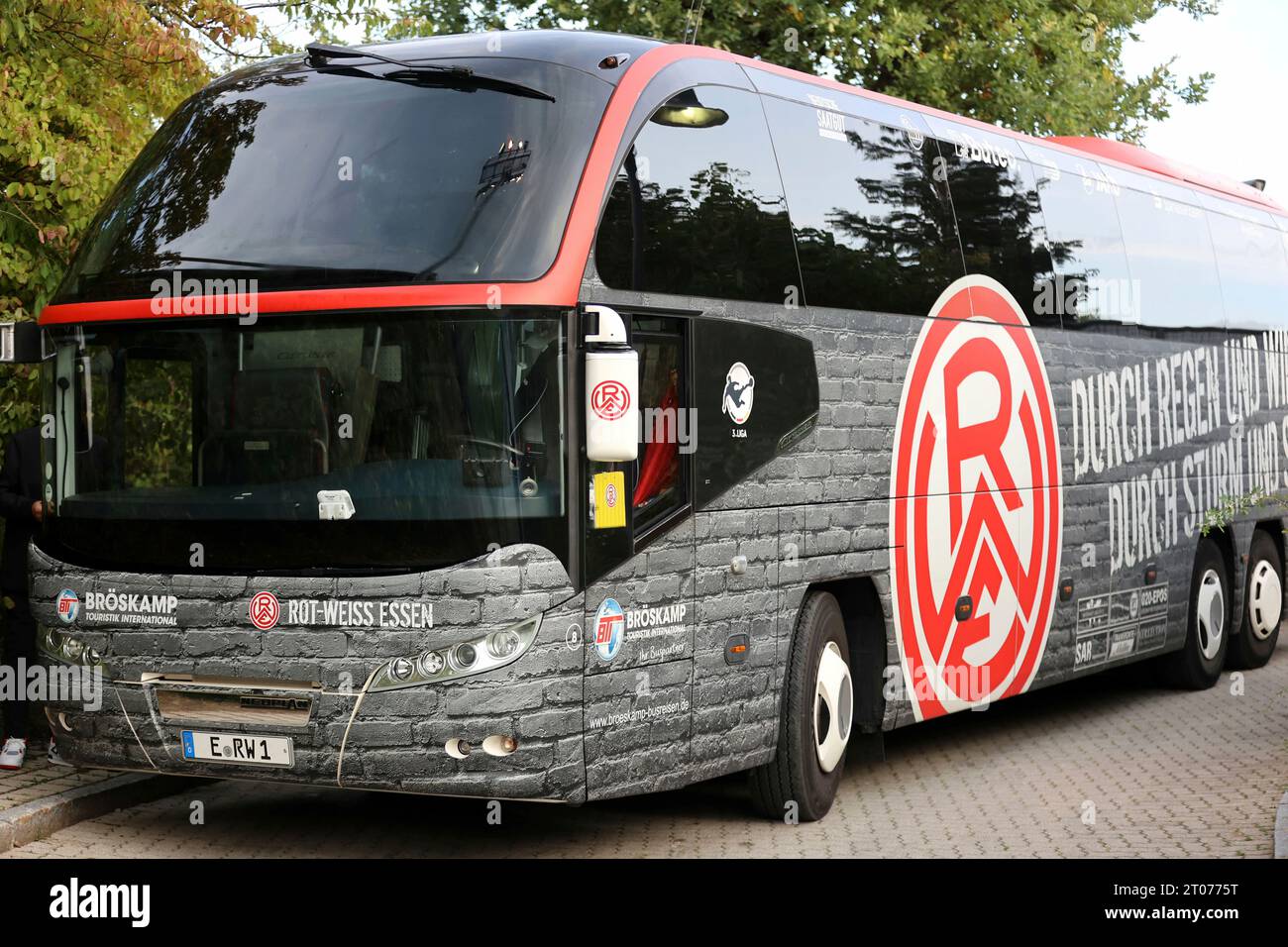 Le bus mannschafts Banque de photographies et d’images à haute ...