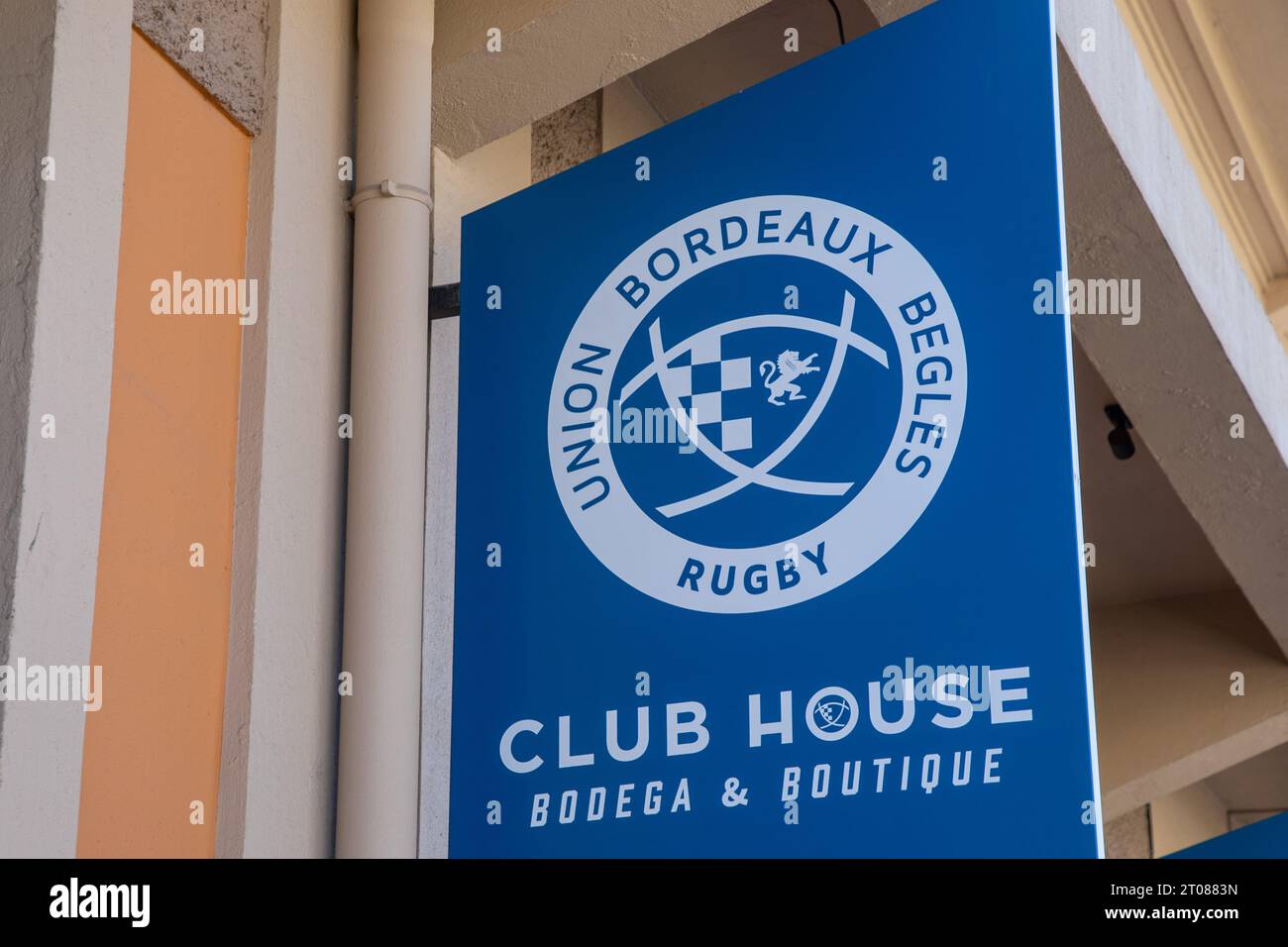 Bordeaux , France - 10 01 2023 : ubb Rugby Union Bordeaux begles club ...