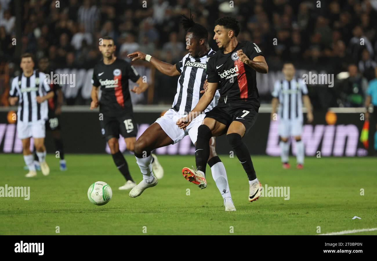 Thessalonique, Griechenland. 05 octobre 2023. 05.10.2023, Fussball UEFA ...